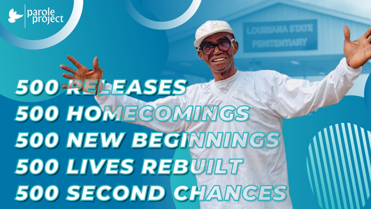 Parole Project Welcomes Home 500th Client | Louisiana Parole Project